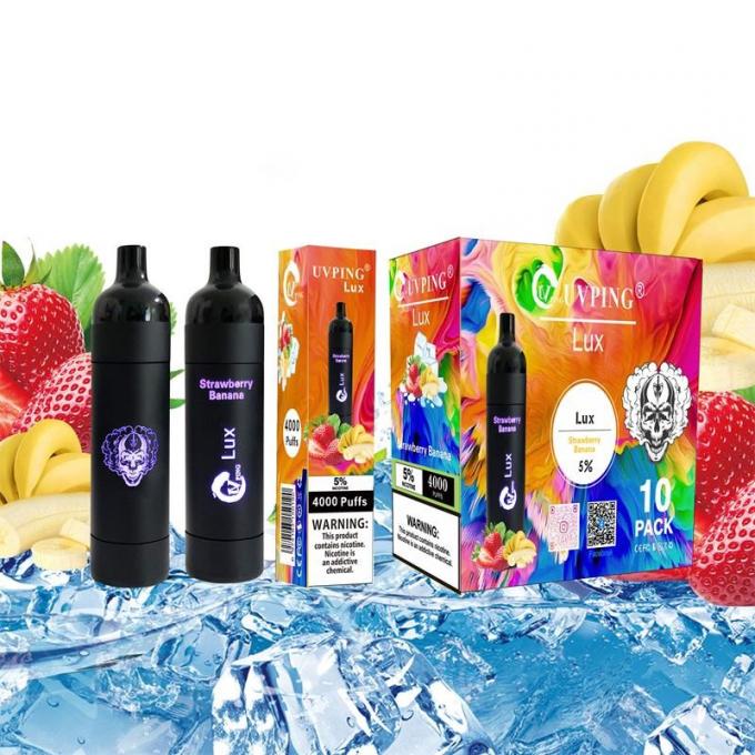 21 Flavors 4000 Puffs Disposable Vape 850mah Rechargeable Battery