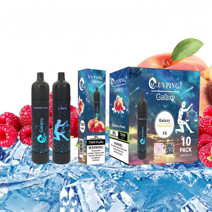 Uvping LED Light Up Vape Bar 12 stellations 12 Flavors With Mesh Coil